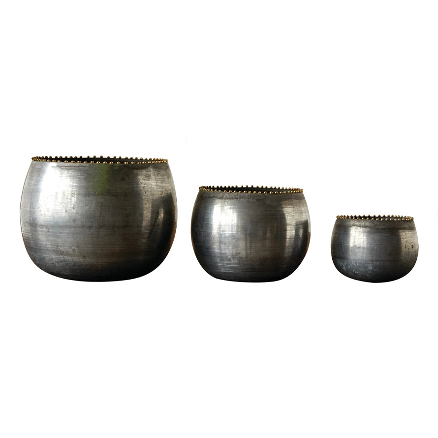 Mini Zinc Planters – The Blended Bungalow